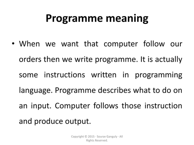 Basic knowledge to learn c language | PPT