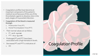 Basic lab data interpretation in cardiac conditions | PPTX