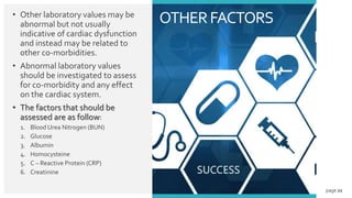 Basic lab data interpretation in cardiac conditions | PPTX