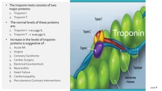 Basic lab data interpretation in cardiac conditions | PPTX