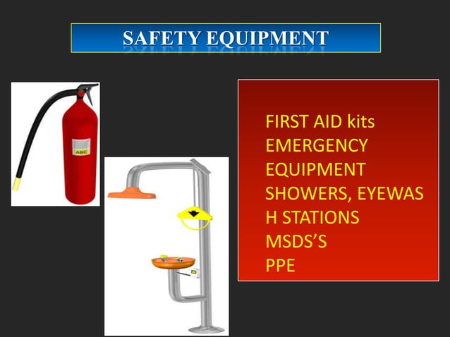 Basic lab safety principles | PPTX