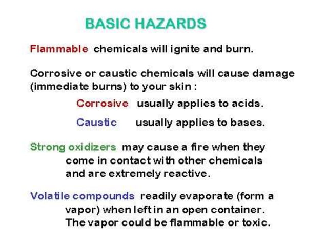 Basic lab safety principles | PPTX