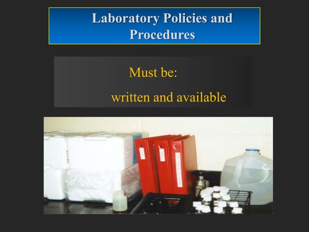 Basic lab safety principles | PPTX