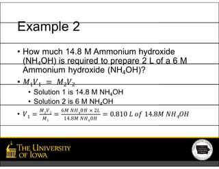 Basic Laboratory Techniques by university of Iown | PPT