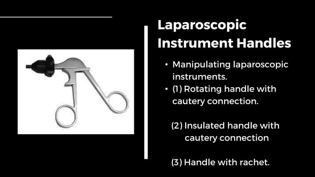Basic Laparoscopic Instruments Pptx