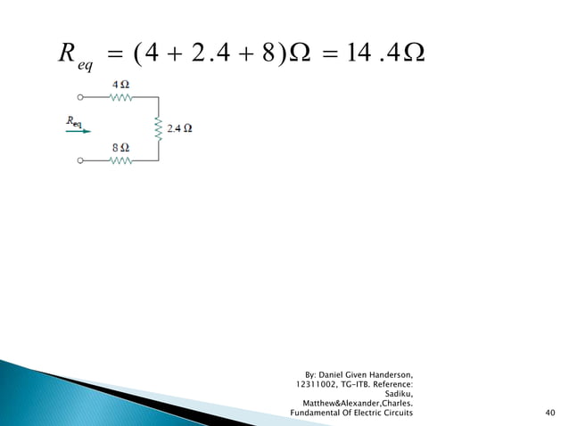 Basic laws in electric circuits | PPT