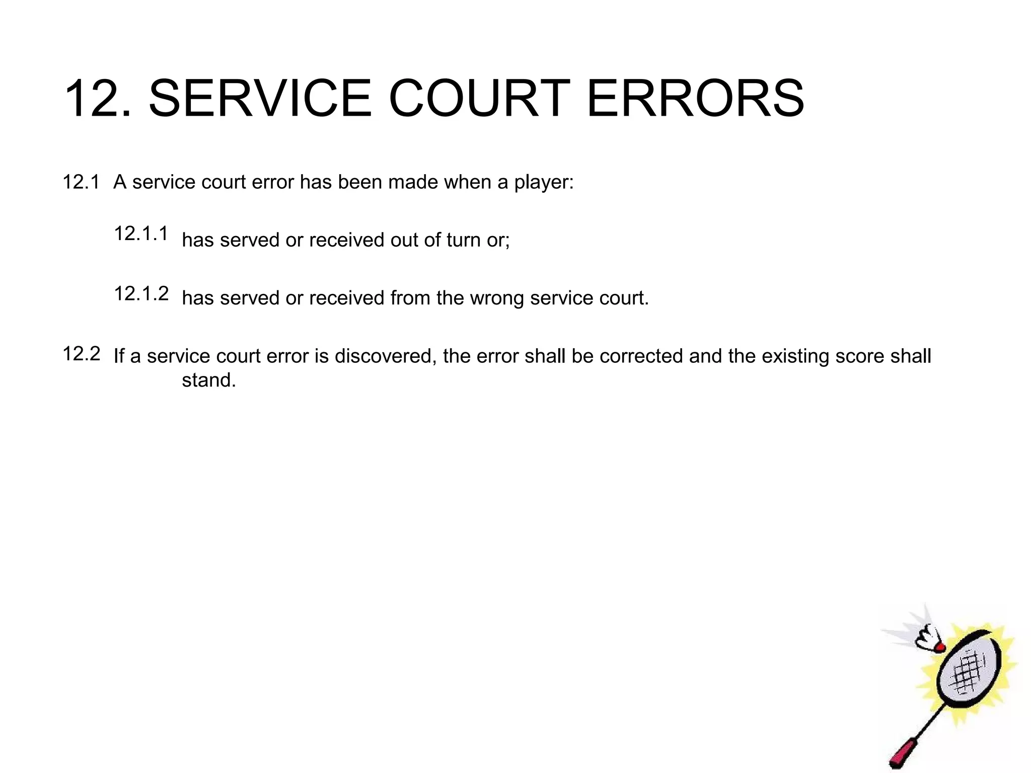 Basic laws of badminton | PPT