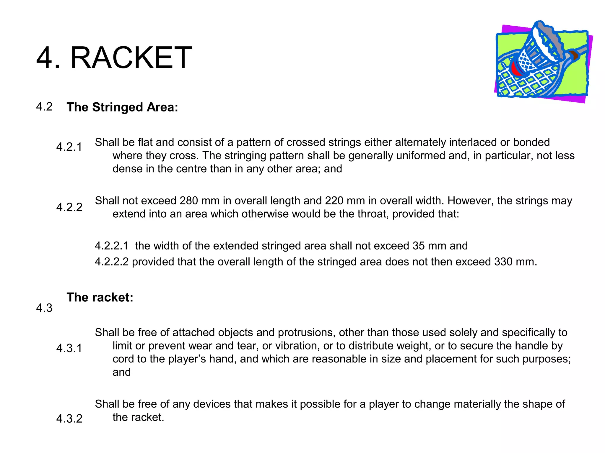 Basic laws of badminton | PPT
