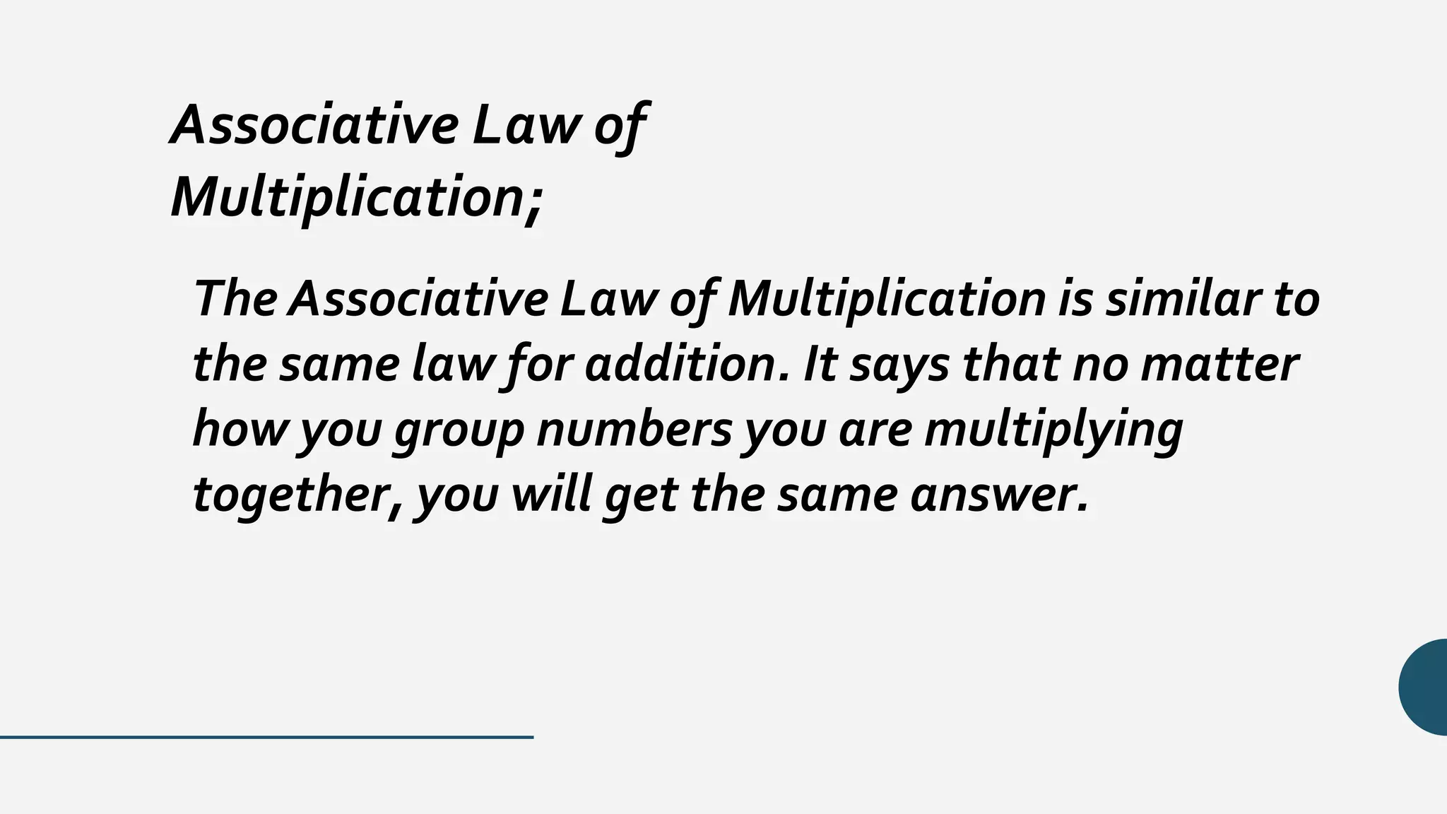 Basic laws of math | PPTX