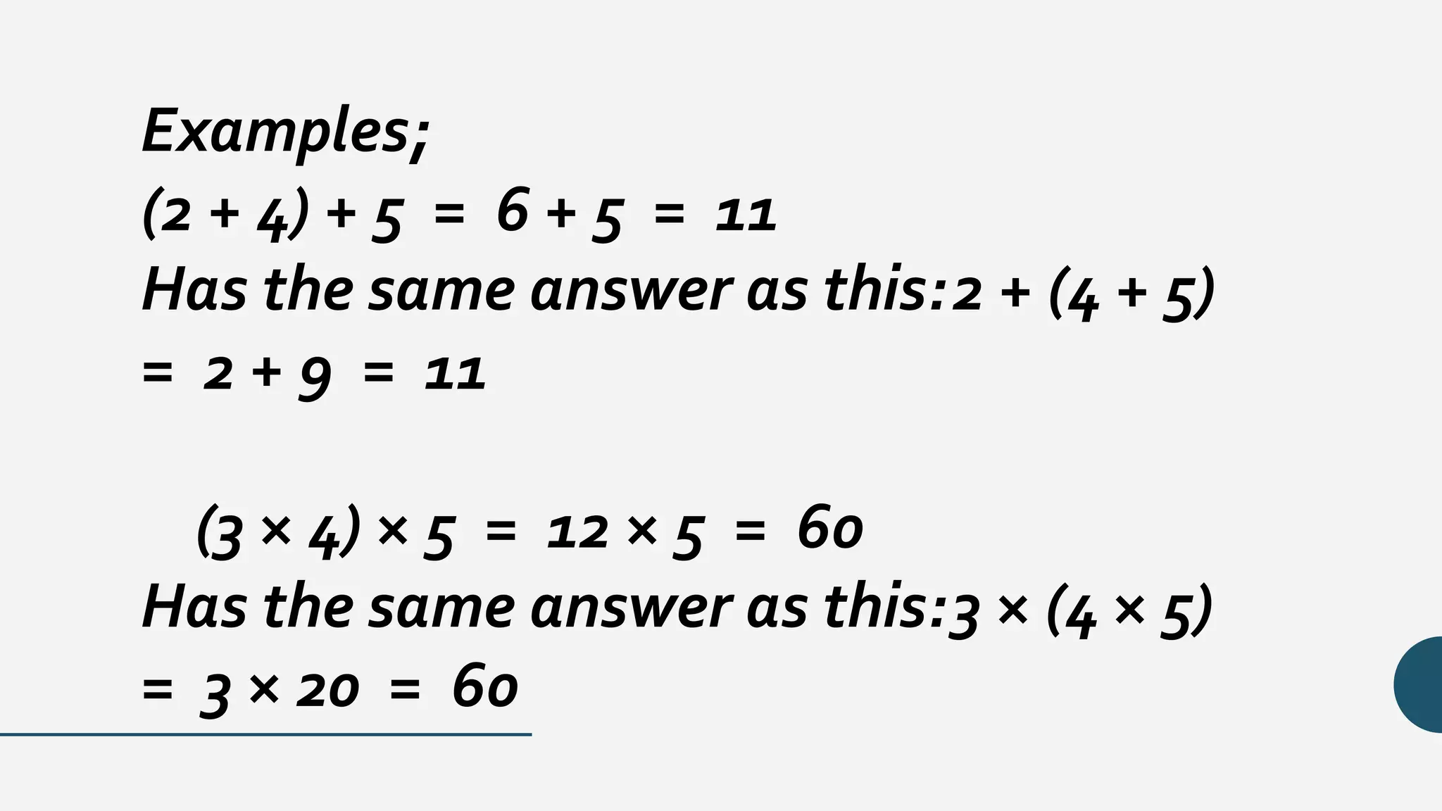 Basic laws of math | PPTX