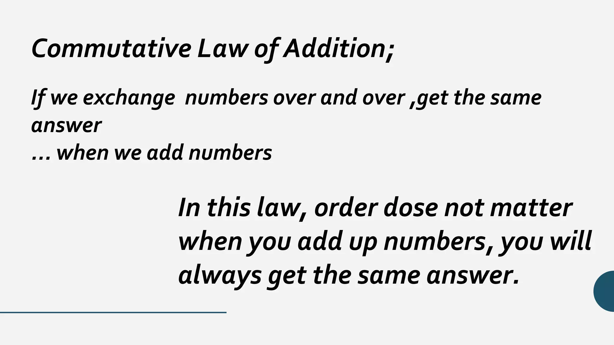Basic laws of math | PPTX