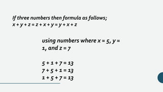 Basic laws of math | PPTX