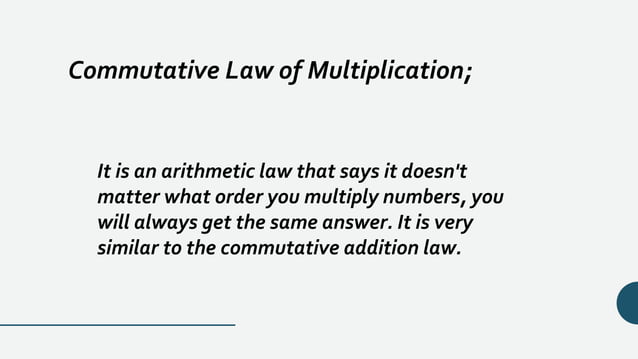 Basic laws of math | PPTX