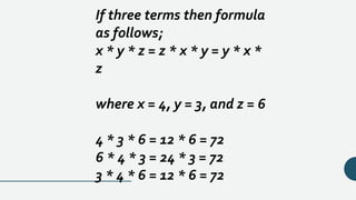 Basic laws of math | PPTX