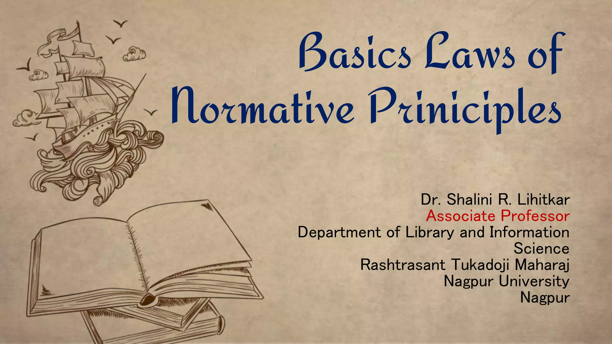 Basic laws of normative priniciple shalini | PPTX