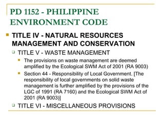Basic laws on environmental protection | PPT