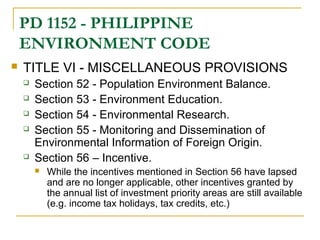 Basic laws on environmental protection | PPT