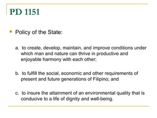 Basic laws on environmental protection | PPT