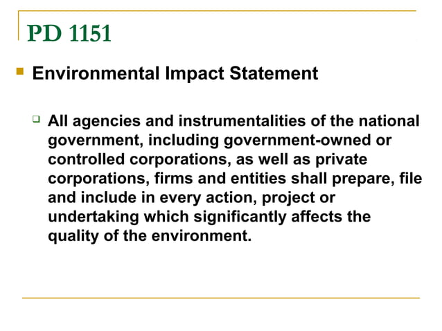 Basic laws on environmental protection | PPT