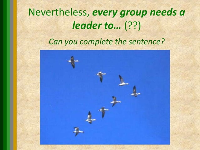 Basic Leadership Training Lesson 1 | PPTX | Business and Finance