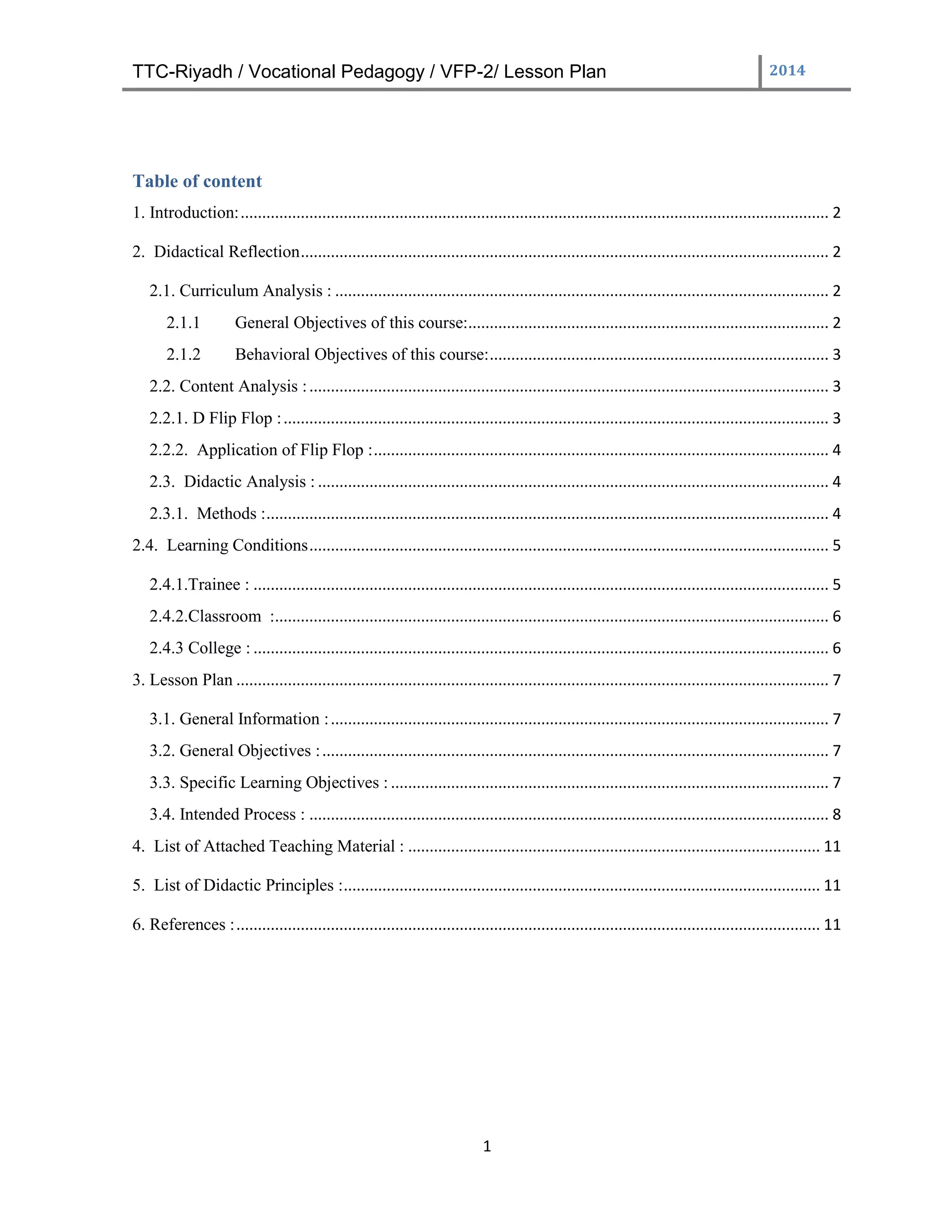Basic lesson plan نسخه%e2%80%ab%e21%80%ac | PDF