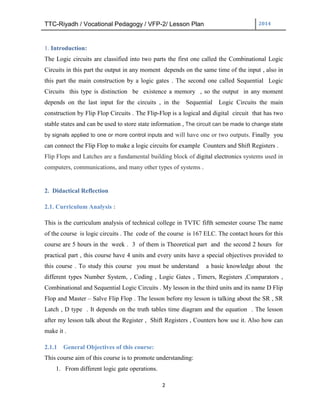 Basic lesson plan نسخه%e2%80%ab%e21%80%ac | PDF