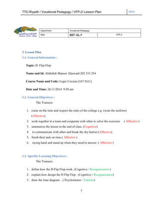 Basic lesson plan نسخه%e2%80%ab%e2%80%ac0909 | PDF