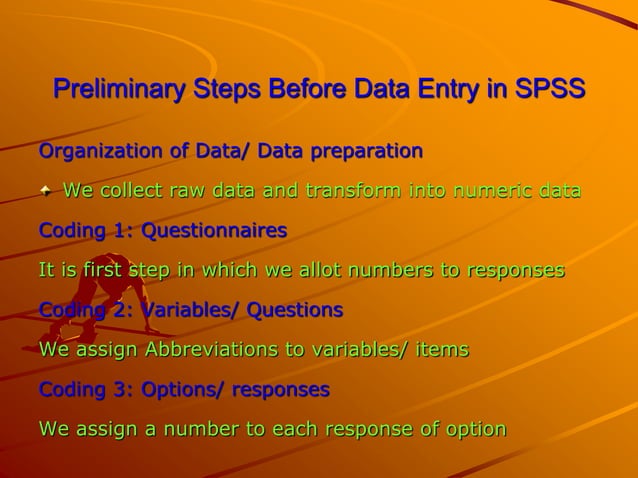 Basic Level Quantitative Analysis Using Spssppt Science 2228