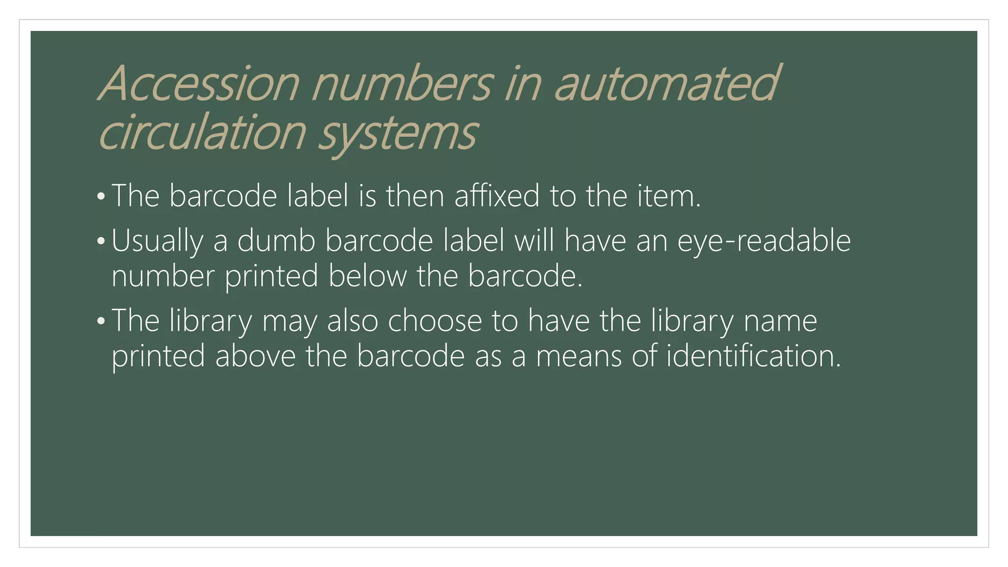 Basic Library Procedures: Processing Library Materials | PPTX