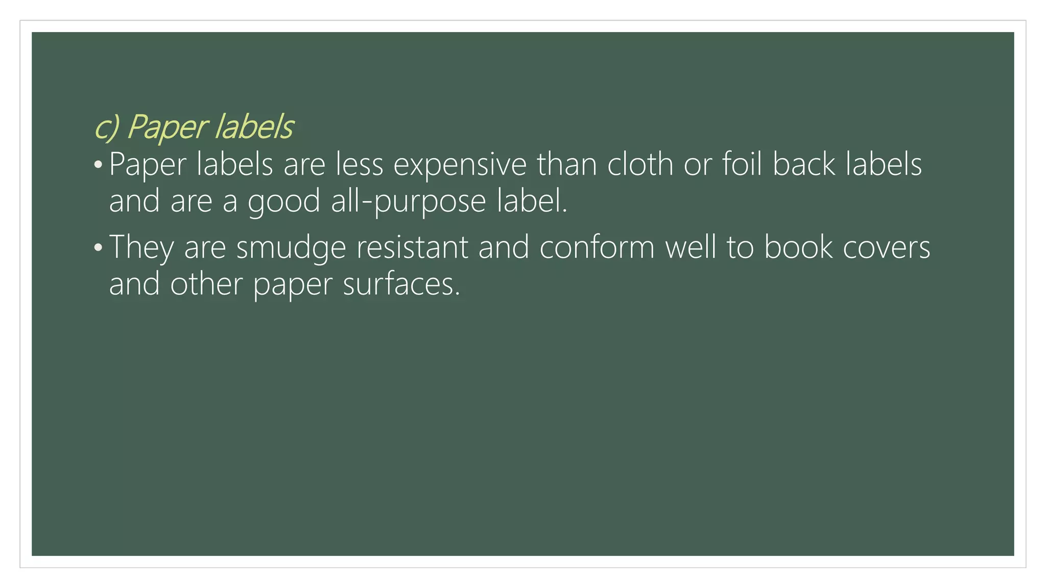 Basic Library Procedures: Processing Library Materials | PPTX