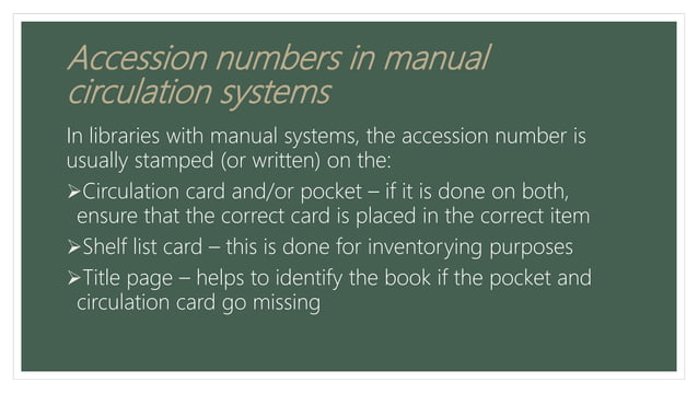 Basic Library Procedures: Processing Library Materials | PPTX ...