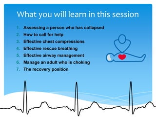 Basic life support | PPTX | First Aid | Injuries