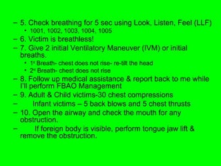 Basic life support | PPT