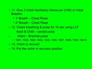 Basic life support | PPT