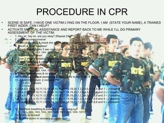 Basic life support | PPT