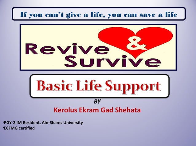 Basic life support | PPT