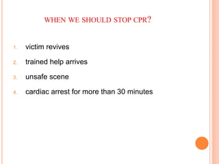 Basic life support | PPTX