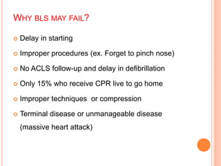 Basic life support | PPTX