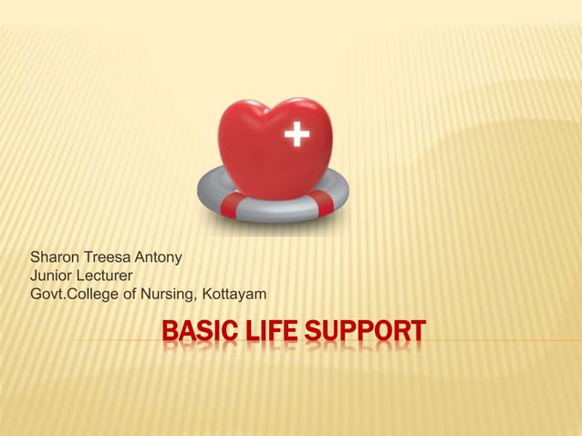 Basic life support | PPTX