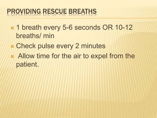 Basic life support | PPTX