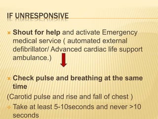 Basic life support | PPTX