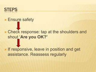 Basic life support | PPTX