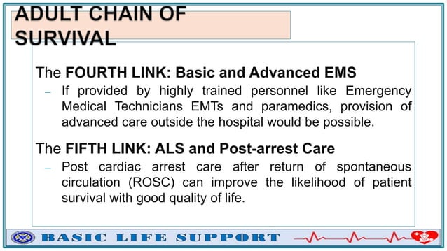 BASIC LIFE SUPPORT POWERPOINT PRESENTATION.pptx | First Aid | Injuries