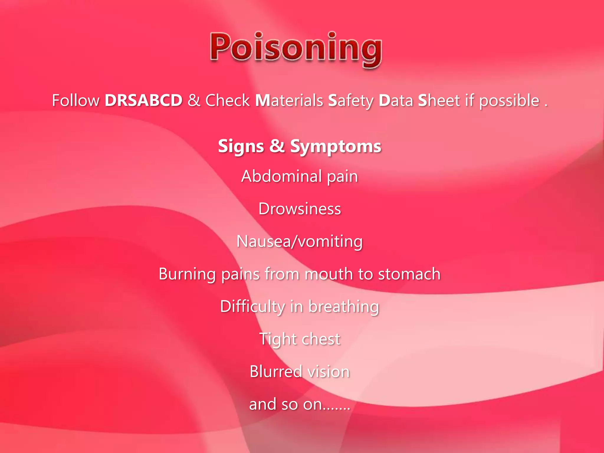 Basic Life Support & First Aid 2012 | PPTX