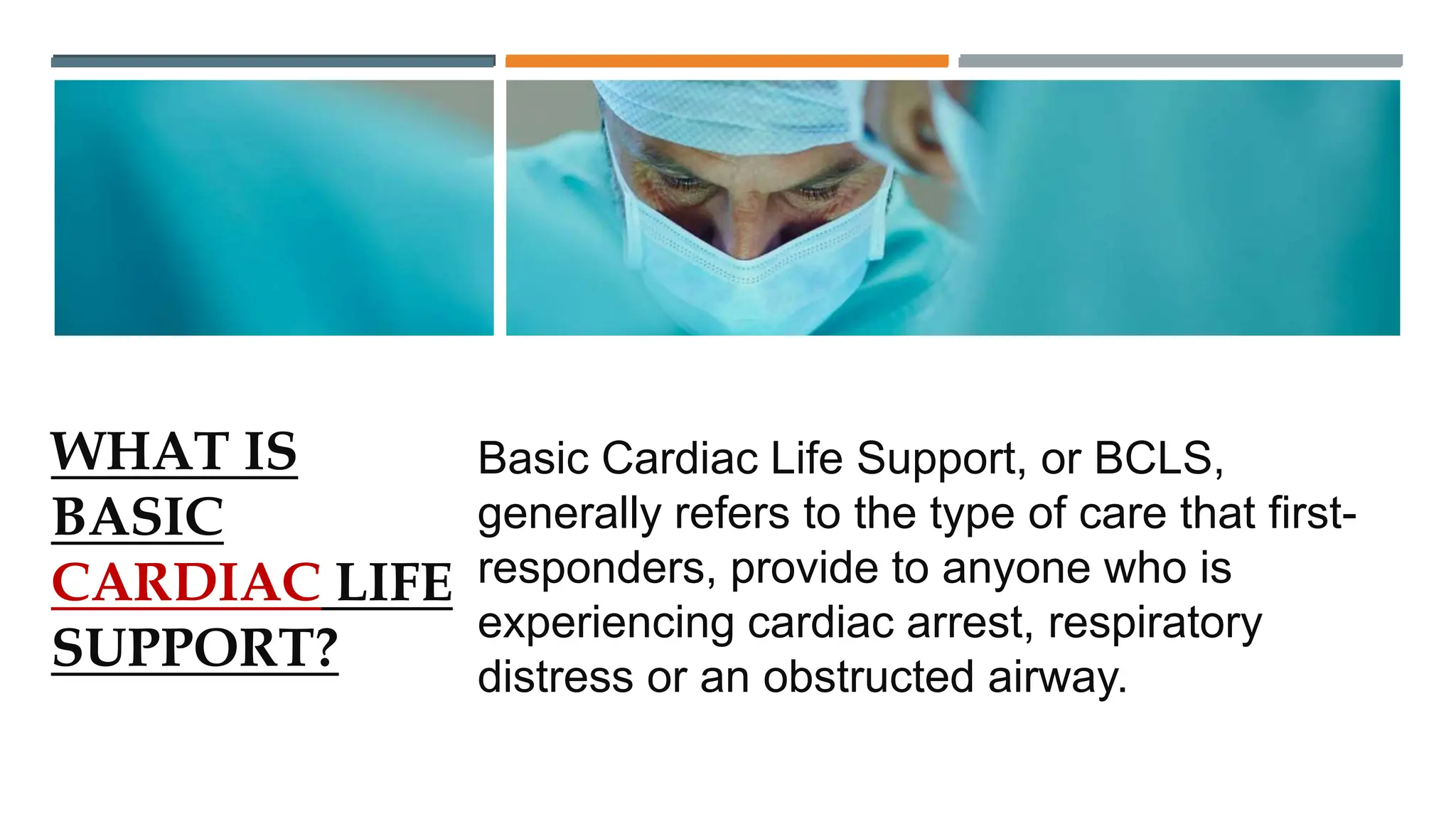 Basic cardiac life support and advance cardiac life support ppt | PPTX