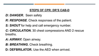Basic cardiac life support and advance cardiac life support ppt | PPTX