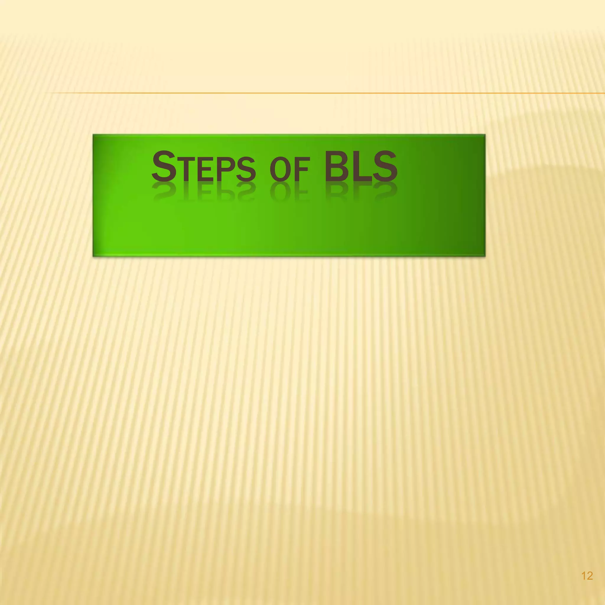 Basic life support 2021 (bls) | PPTX