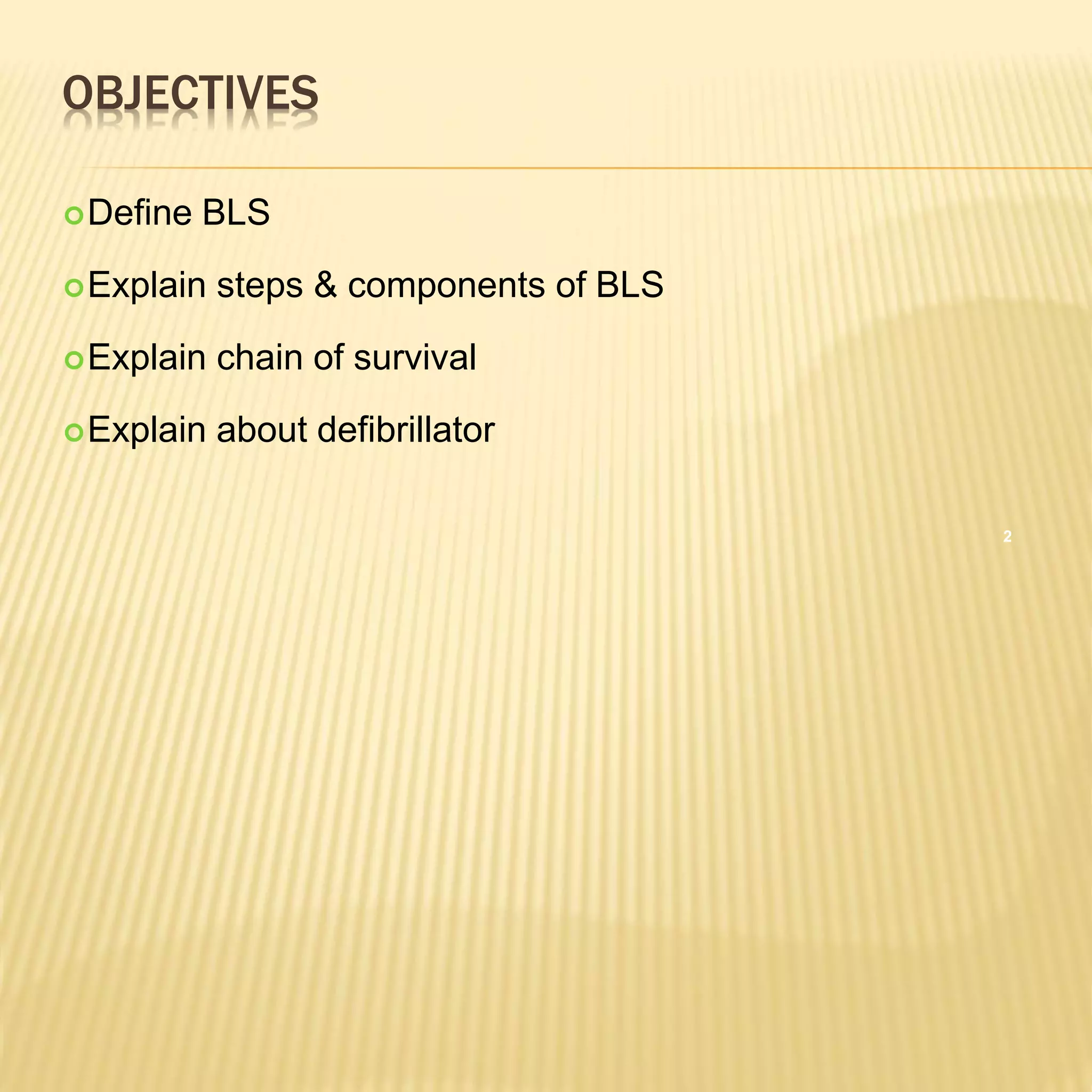 Basic life support 2021 (bls) | PPTX