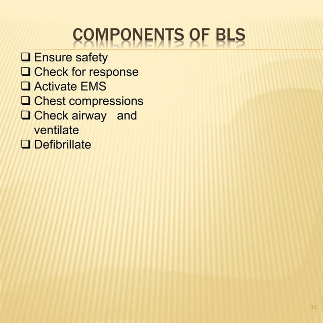 Basic life support 2021 (bls) | PPTX | First Aid | Injuries