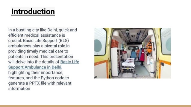 Basic Life Support Ambulance in Delhi.pdf